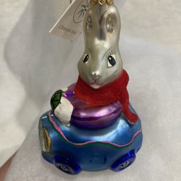 Christopher Radko | Holiday | Christopher Radko Egg Roll Triplets Easter Ornament | Poshmark